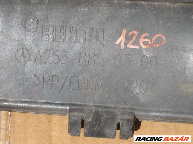 Mercedes GLC -Classe X253 AMG-LIME radaros hátsó lökhárító alsó spoiler ...