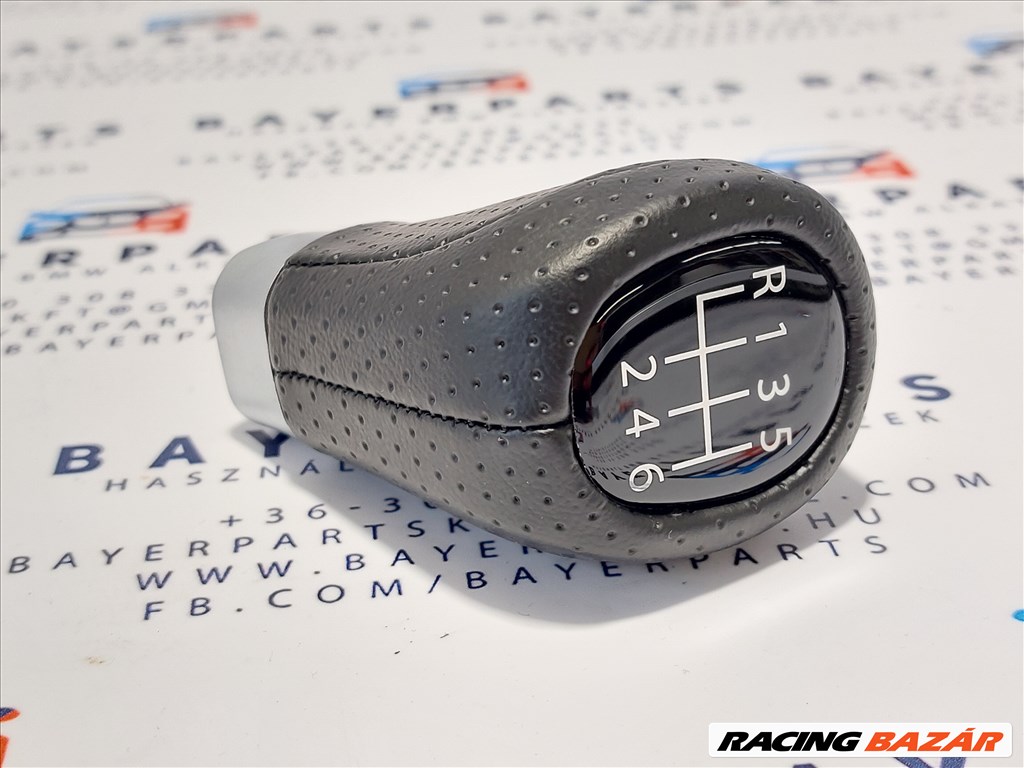 BMW E90 E91 E92 E93 E81 E82 E87 E88 új perforált bőr váltógomb 6 sebességes (999065 ...