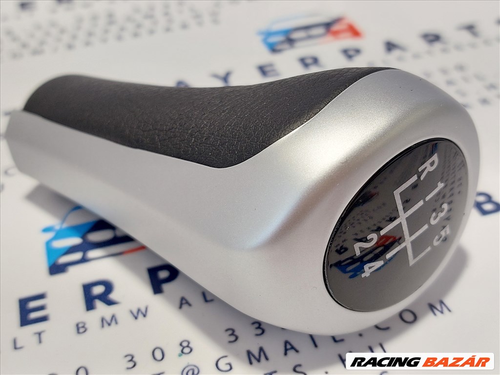 BMW E30 E32 E36 E34 E39 E46 E39 E90 E60 E87 stb. ezüst 5-ös új váltógomb váltókar (999067 ...