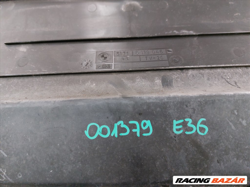 BMW E36 316i 318i 325tds hűtő feletti borítás motorburkolat légbeömlő ...