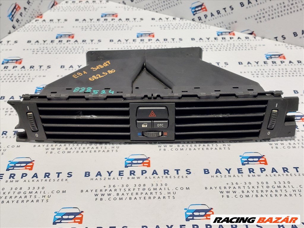 BMW E90 E91 E92 E93 középső légbeömlő légbefúvó légrostély levegő rács ...