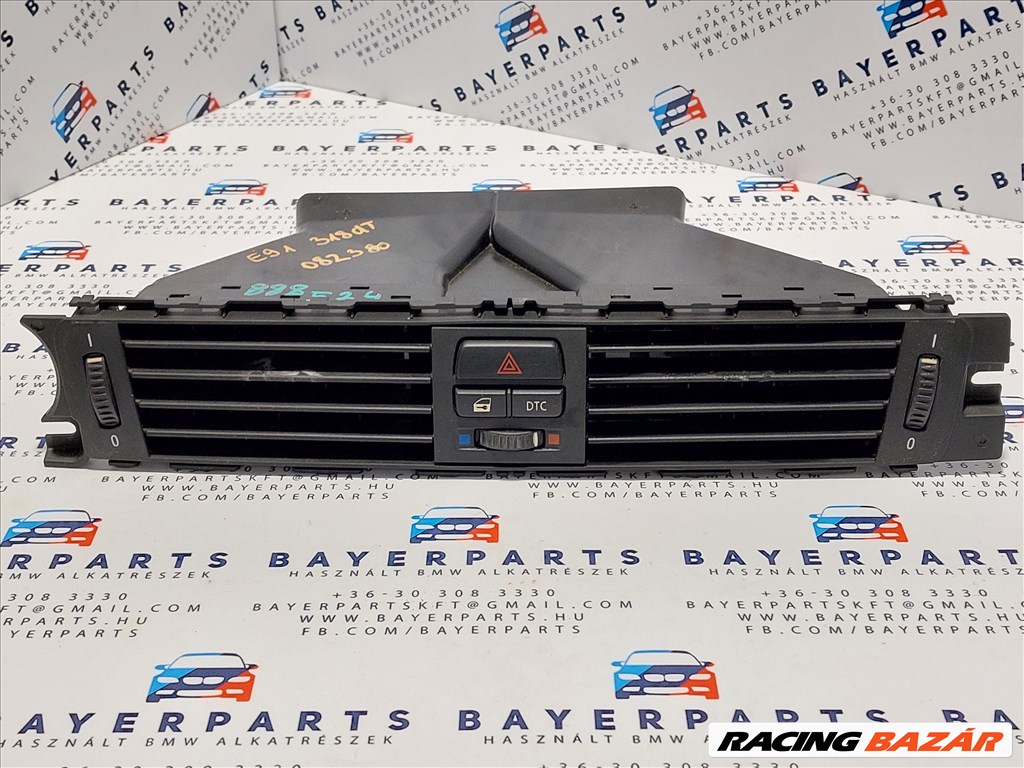 BMW E90 E91 E92 E93 középső légbeömlő légbefúvó légrostély levegő rács ...