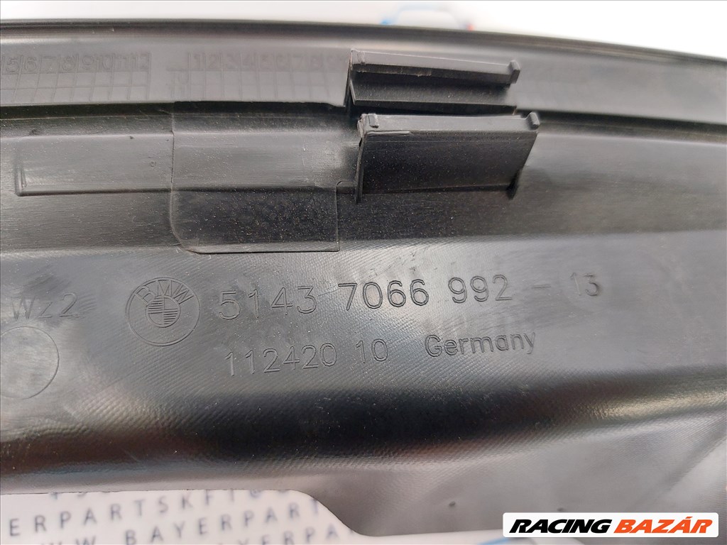 BMW E90 E91 bal hátsó belső fekete küszöb takaró belépő küszöbtakaró ...