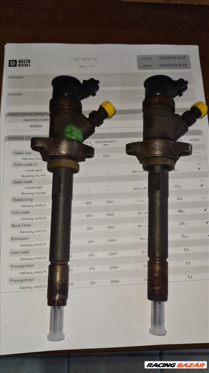 Citroën Berlingo II HDi 110 1,6 HDI PORLASZTÓ/INJEKTOR 0445110297 ...