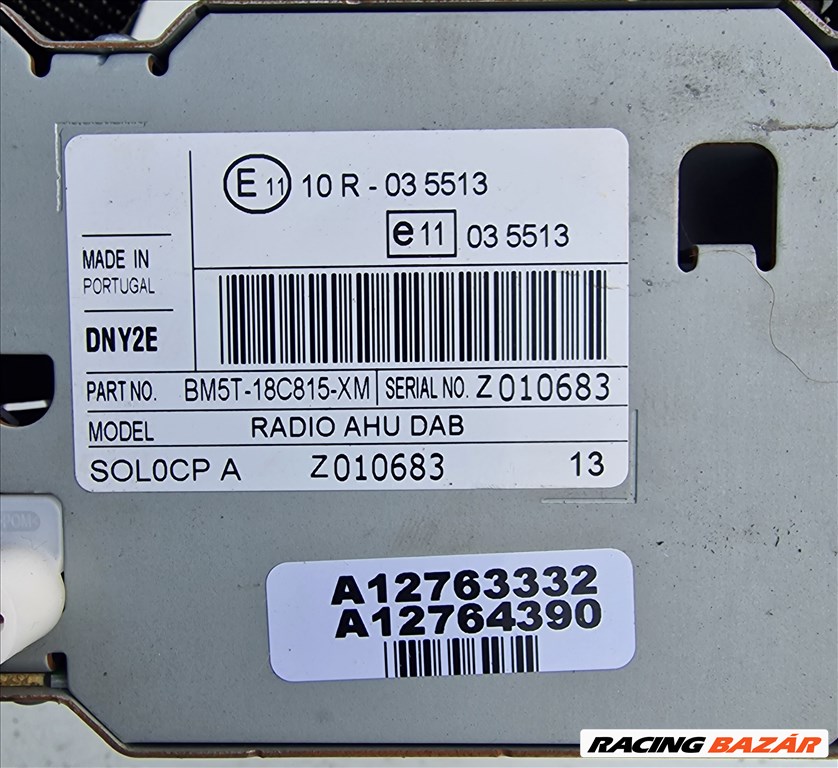 Ford Focus Mk3 BM5T-18C815-XM ford radio egység | Racingbazar.hu