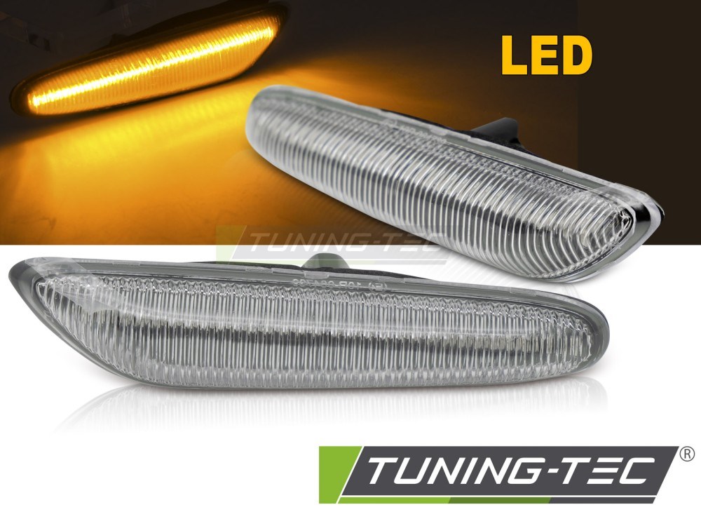 BMW E46 / E60 / E87 / E90 CHROME LED Tuning-Tec Oldalsó irányjelző ...