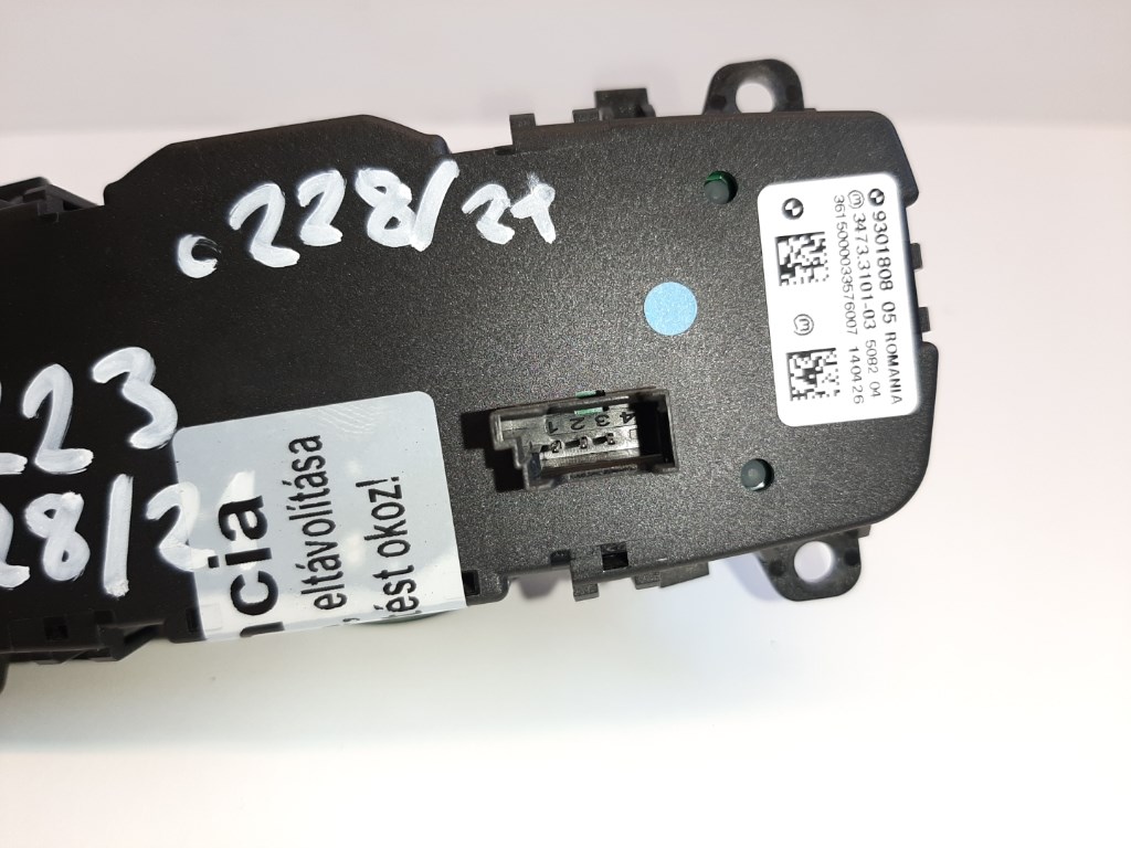 Mini cooper (F55/F56) világításkapcsoló 9301808 | Racingbazar.hu