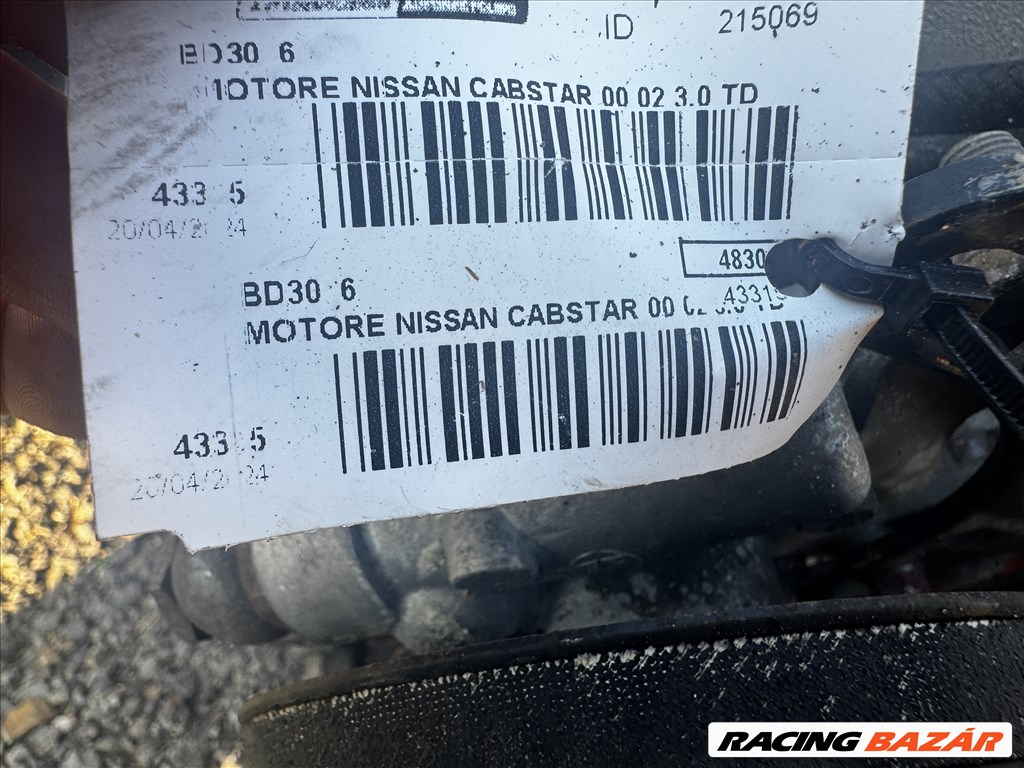 Nissan Cabstar F23 3.0TD motor BD30-kódu bd306 | Racingbazar.hu