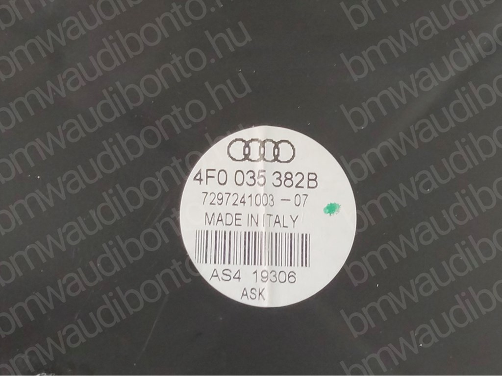 AUDI A6 Allroad C6 (4FH) Jobb első ajtó hangszóró (4F0035382B ...