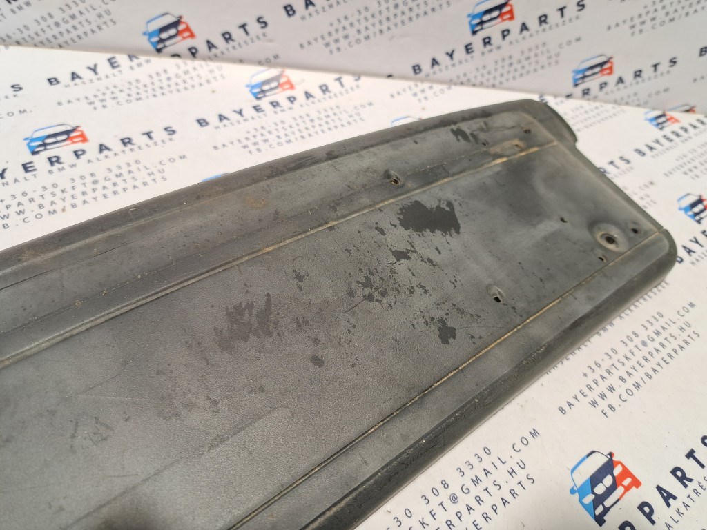 BMW E46 sedan touring elsõ lökhárító rendszám tartó díszléc mûanyag ...
