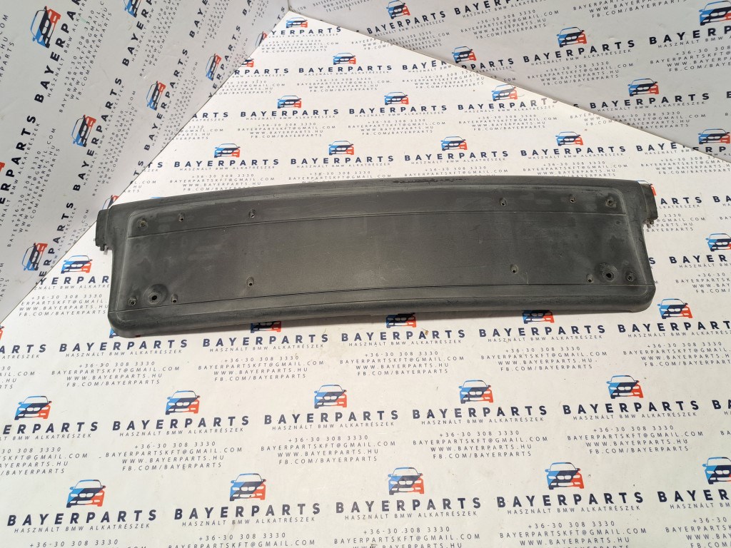 BMW E46 sedan touring elsõ lökhárító rendszám tartó díszléc mûanyag ...
