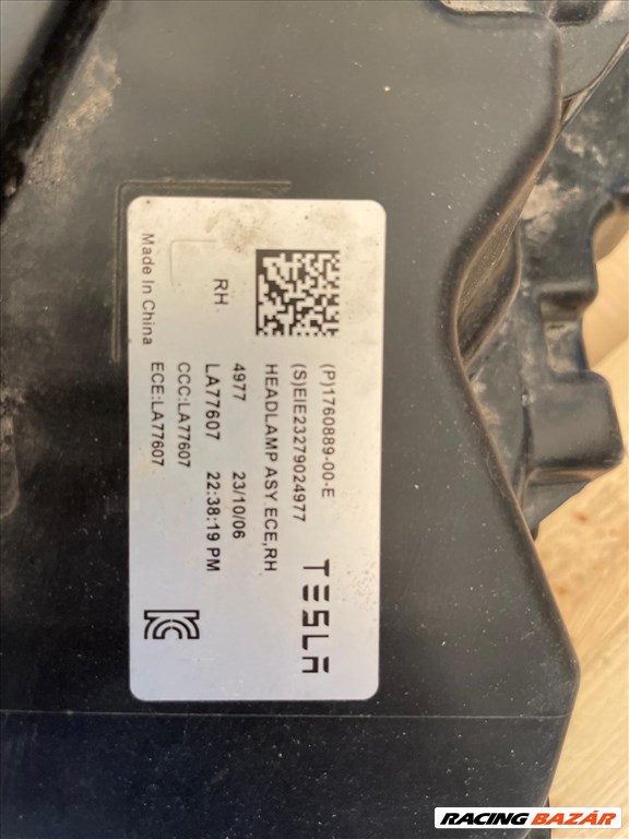 Tesla Model 3, Tesla Model Y jobb fényszóró (2024.01-től!) | Racingbazar.hu